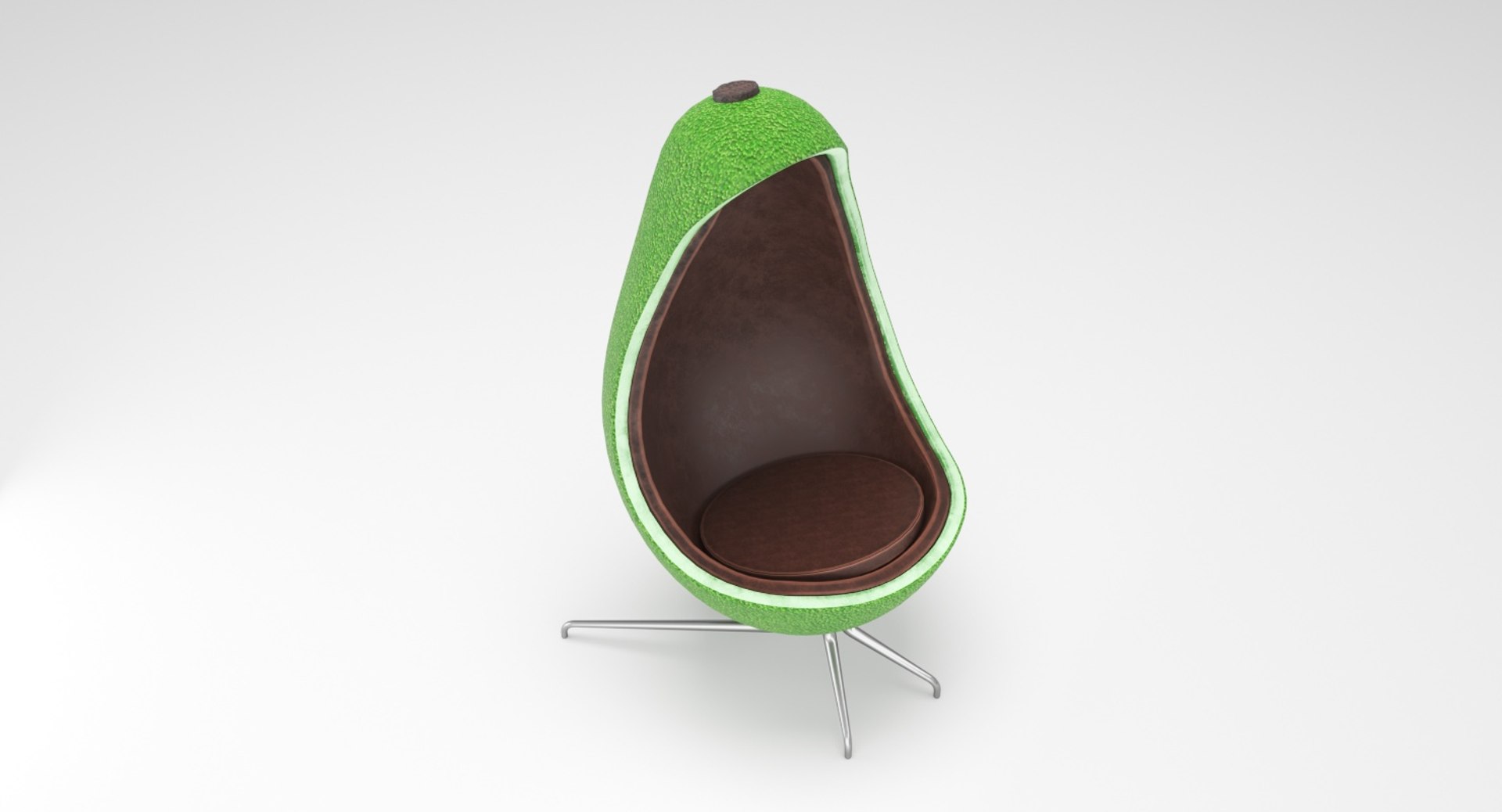 Avocado Chair Model - TurboSquid 1382055