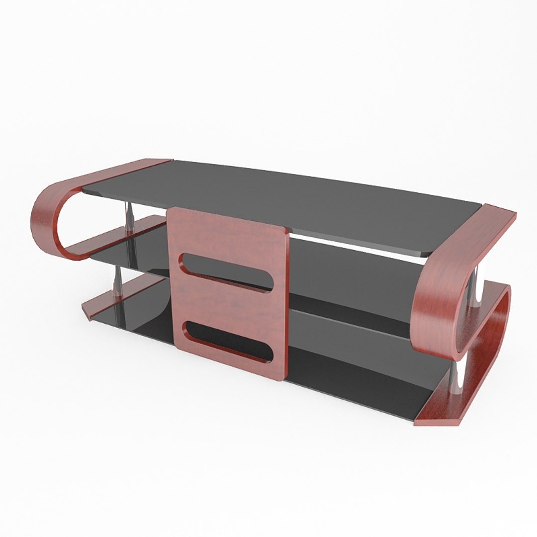 3d Tv Stand Model
