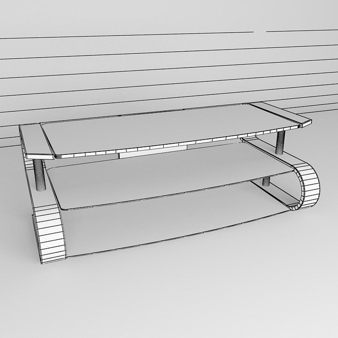 3d Tv Stand Model