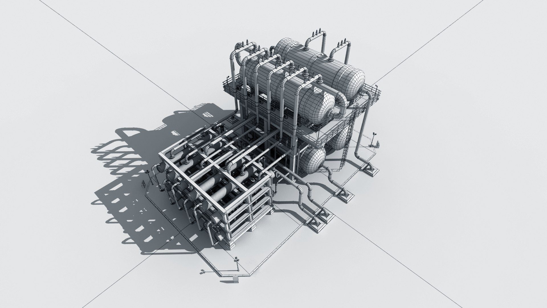 Metal Refinery Part 10 3D Model - TurboSquid 2049791