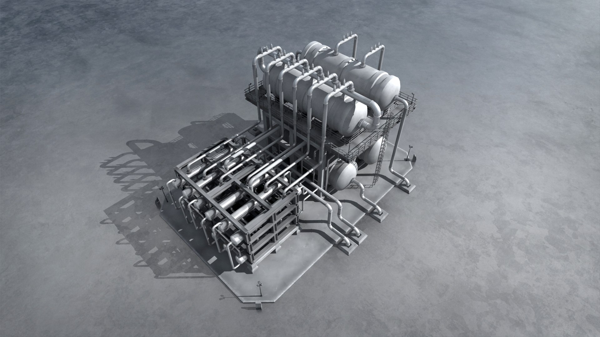 Metal Refinery Part 10 3D Model - TurboSquid 2049791