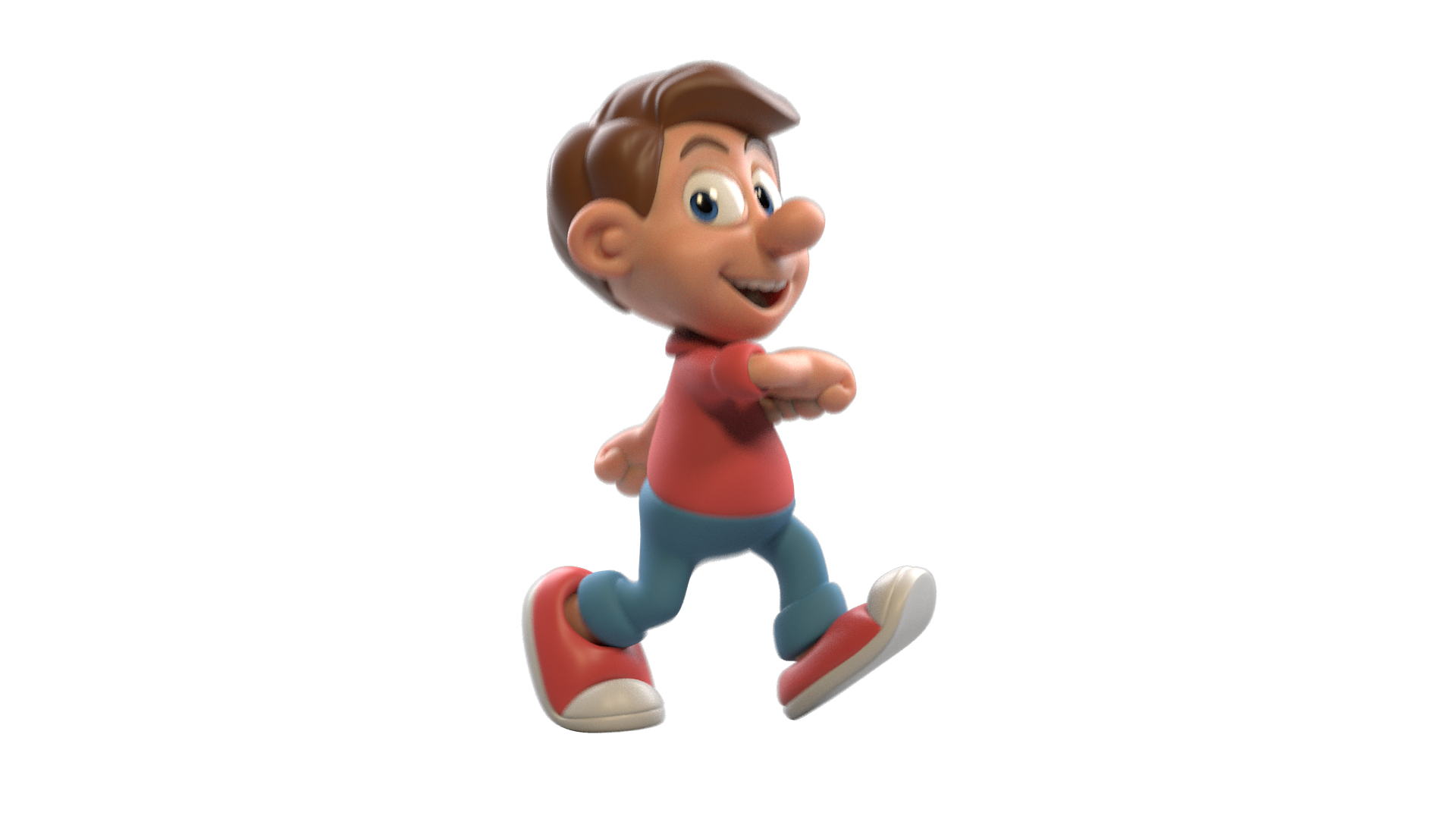 Cartoon Character 3D Model - TurboSquid 1861641