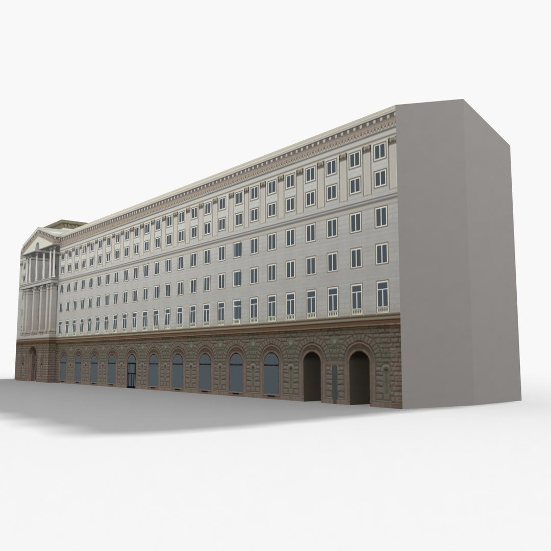 Presidency building 3D | 1144657 | TurboSquid