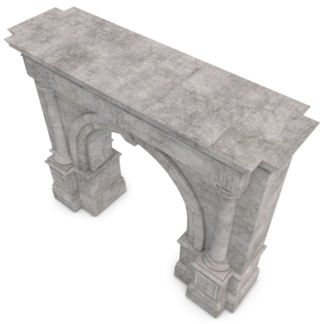 3d architectural arch design