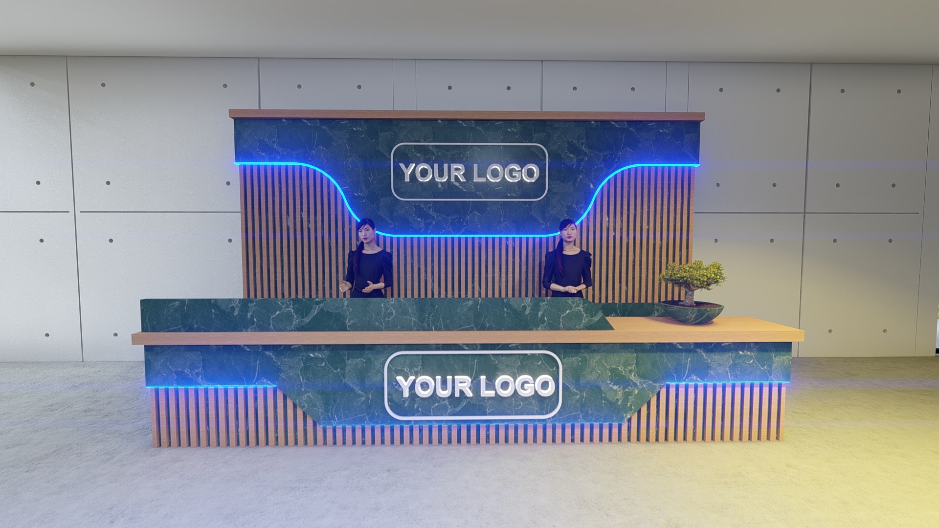 3D Welcome Desk 13 - TurboSquid 2336566