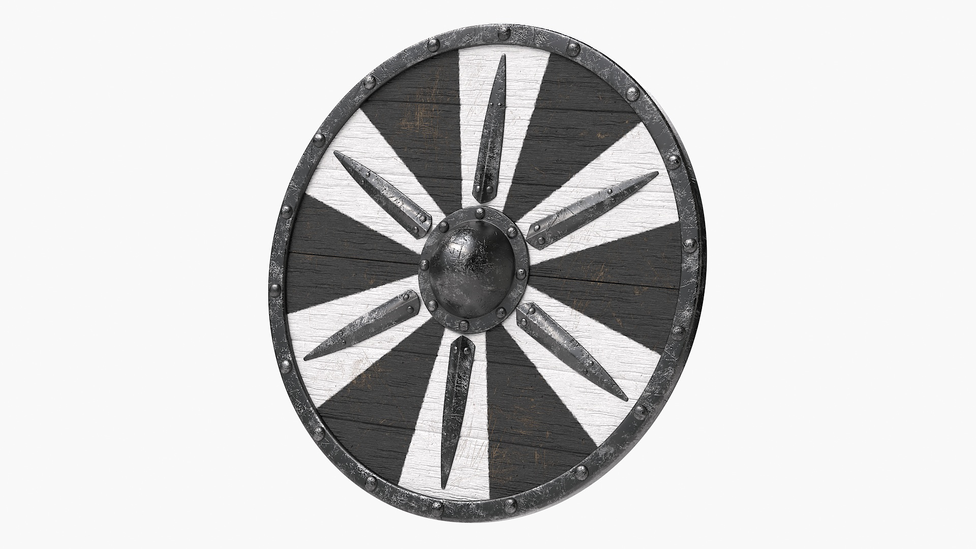 3D Viking Shield V5 Design 1 - TurboSquid 2285704