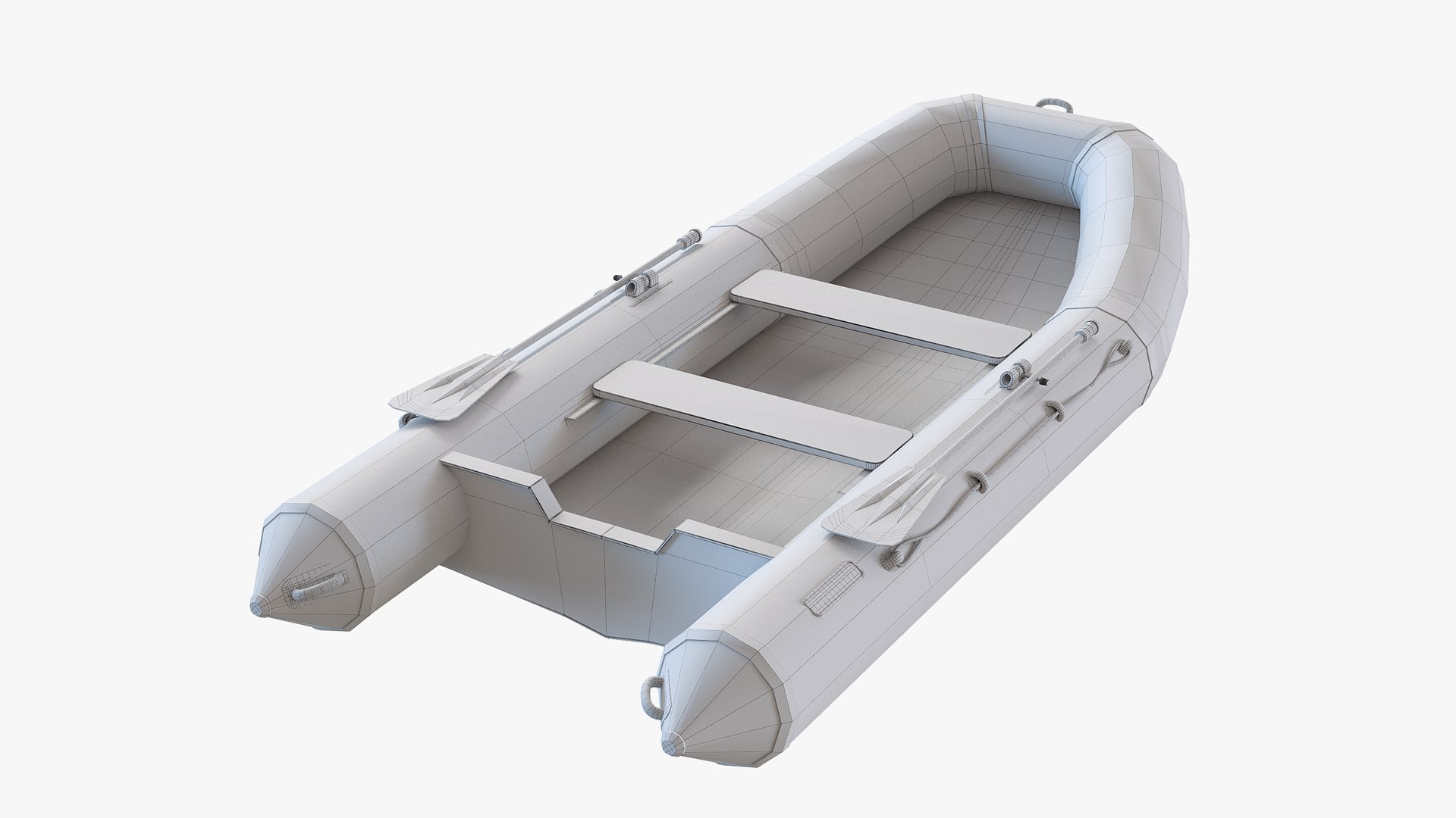 3D Model Inflatable Boat 3D Model - TurboSquid 2092063