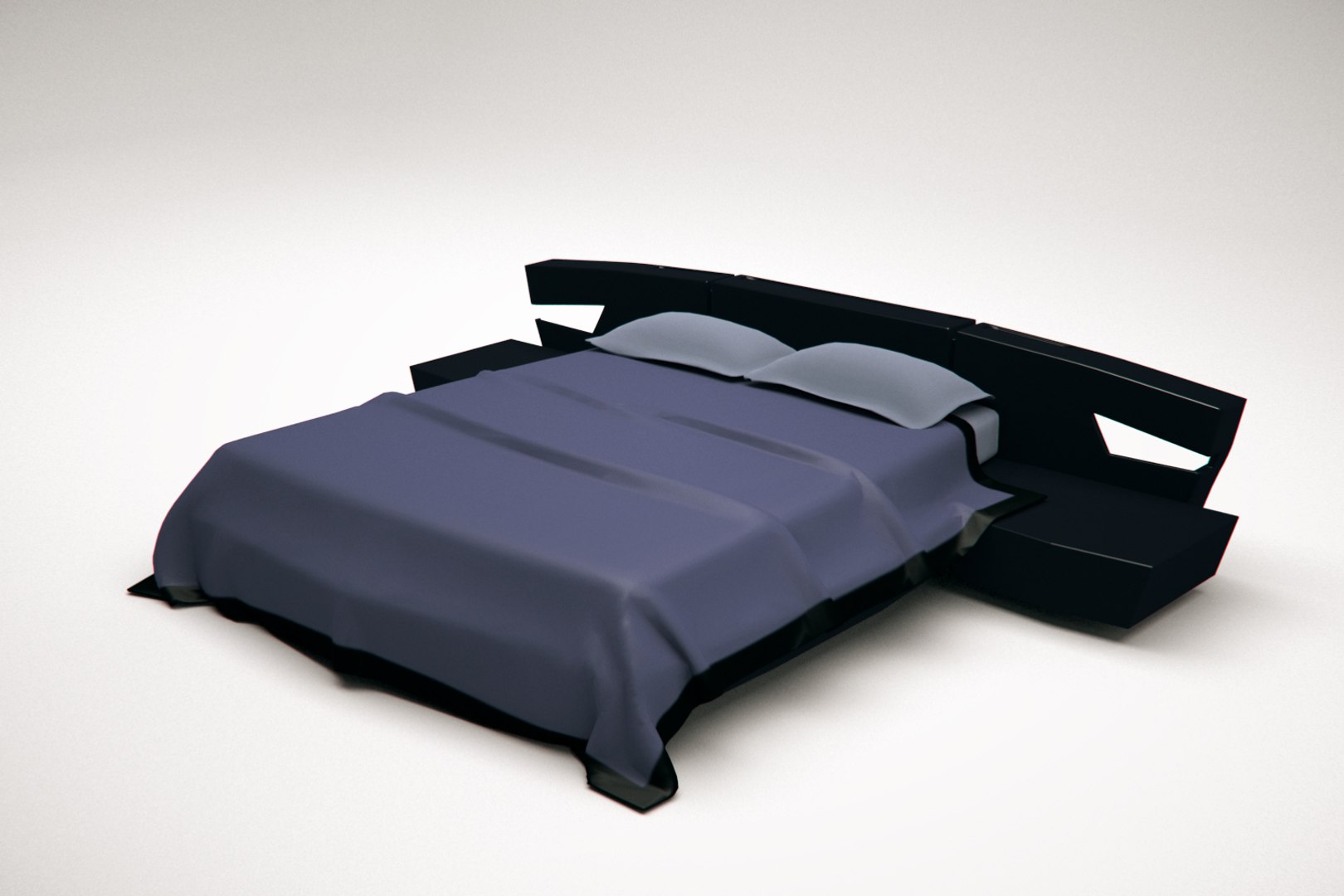 3D Model Bed Cartoon - TurboSquid 1426334