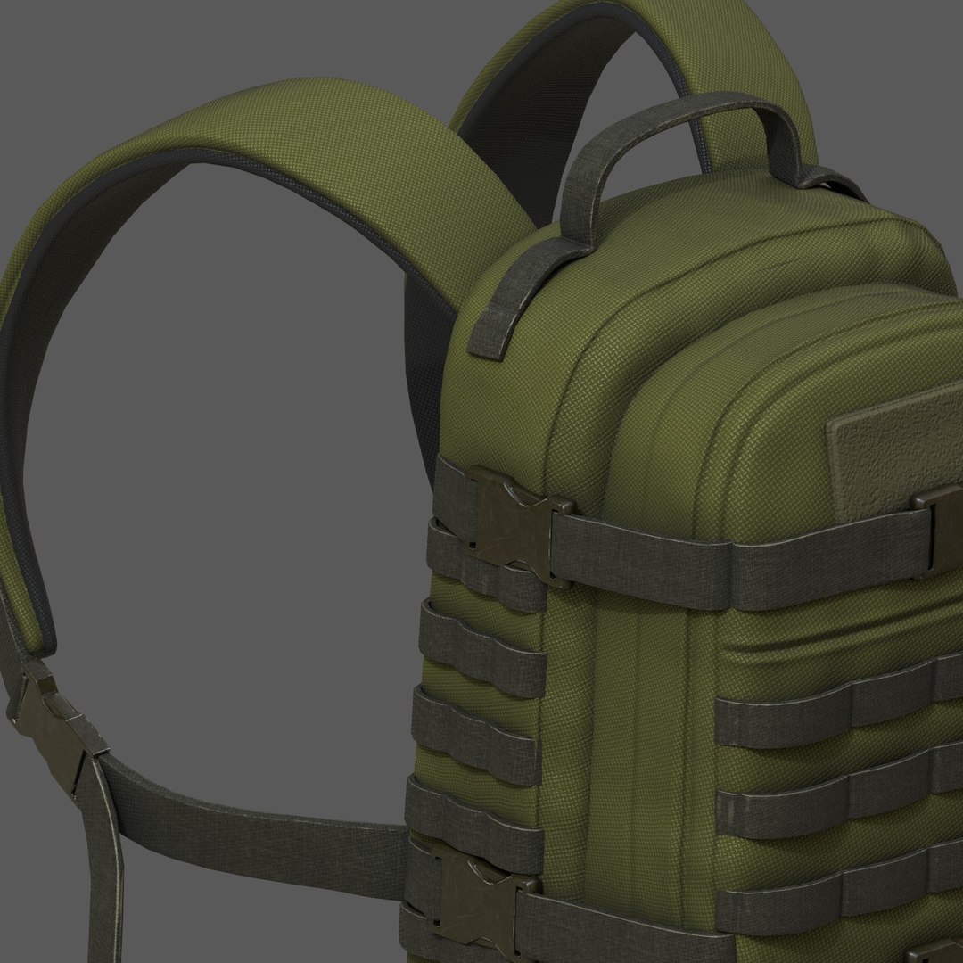 Backpack 3D Model - TurboSquid 1566225