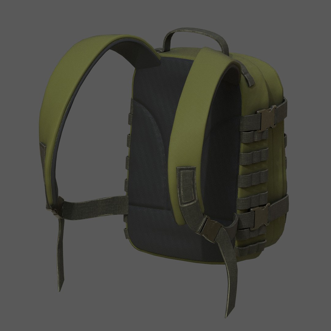Backpack 3D Model - TurboSquid 1566225