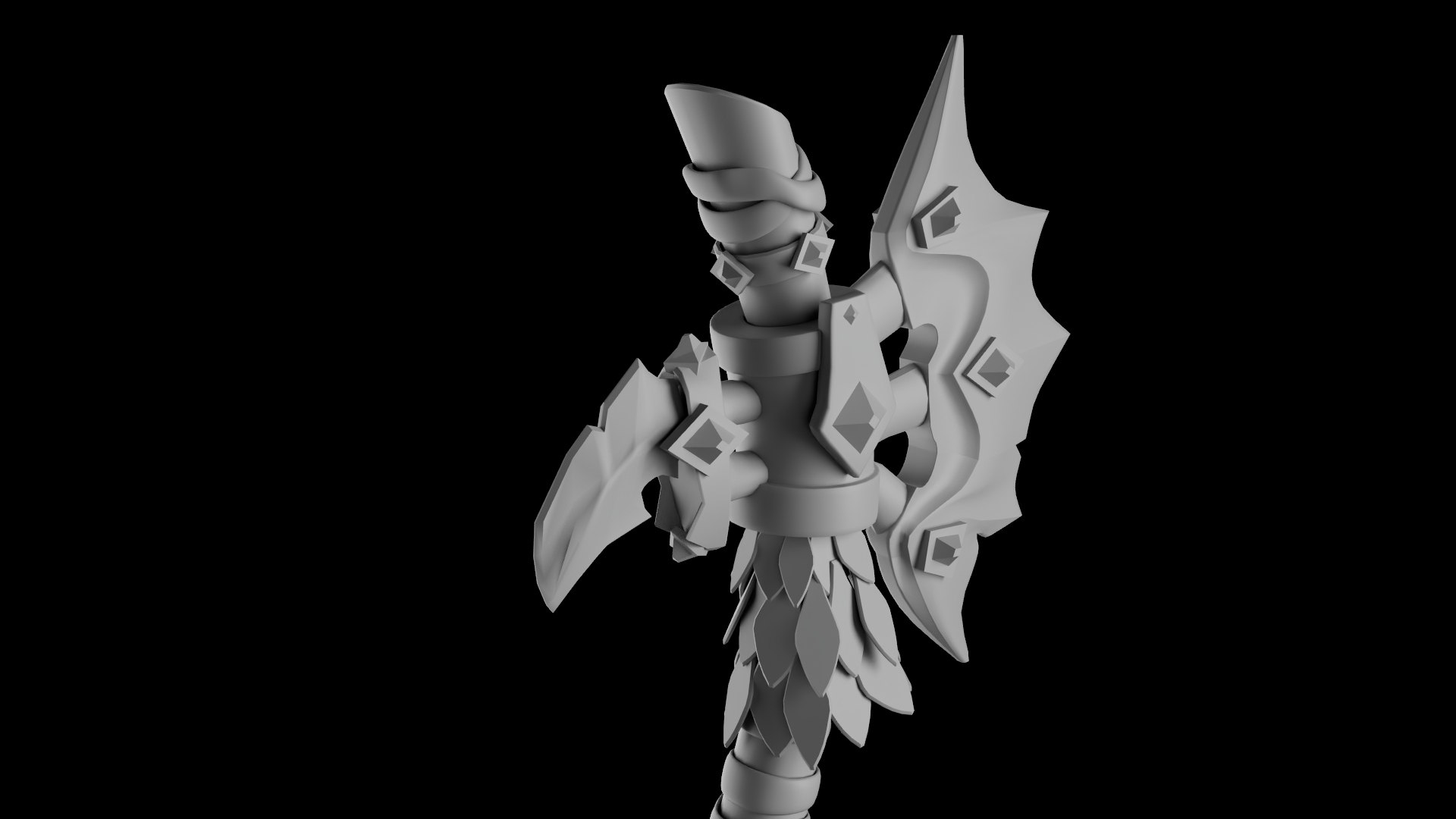 Dragora Axe World Of Warcraft 3D Model - TurboSquid 2338357