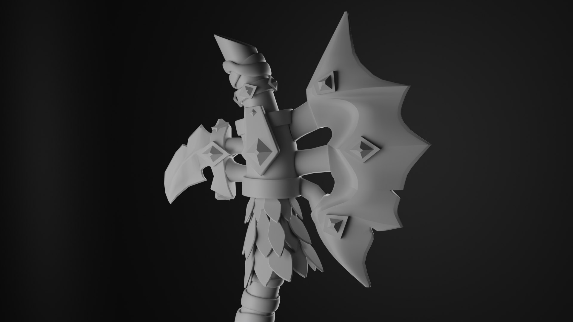 Dragora Axe World Of Warcraft 3D Model - TurboSquid 2338357