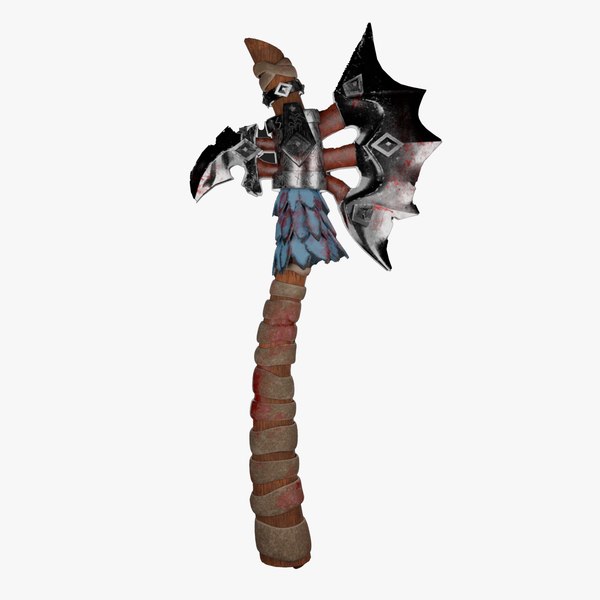 modelo 3d Hacha Dragora World Of Warcraft - TurboSquid 2338357