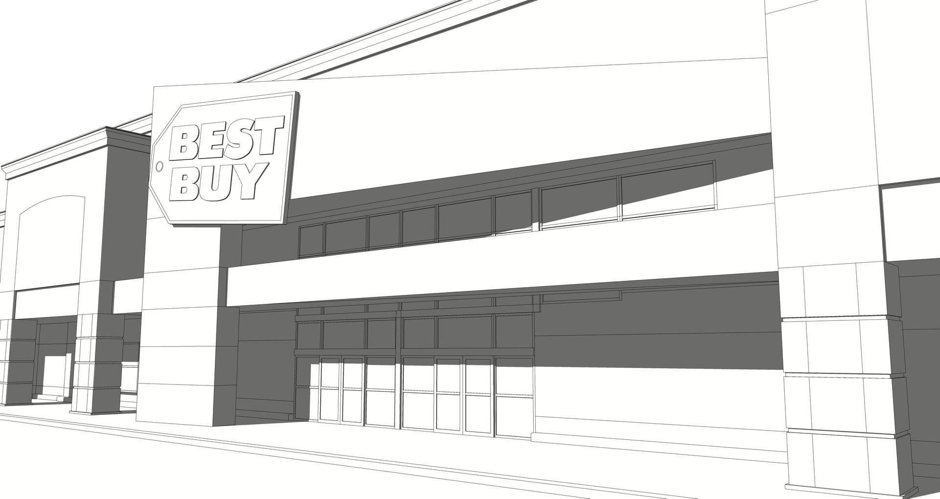 3D Best Buy 1999 - TurboSquid 2181837