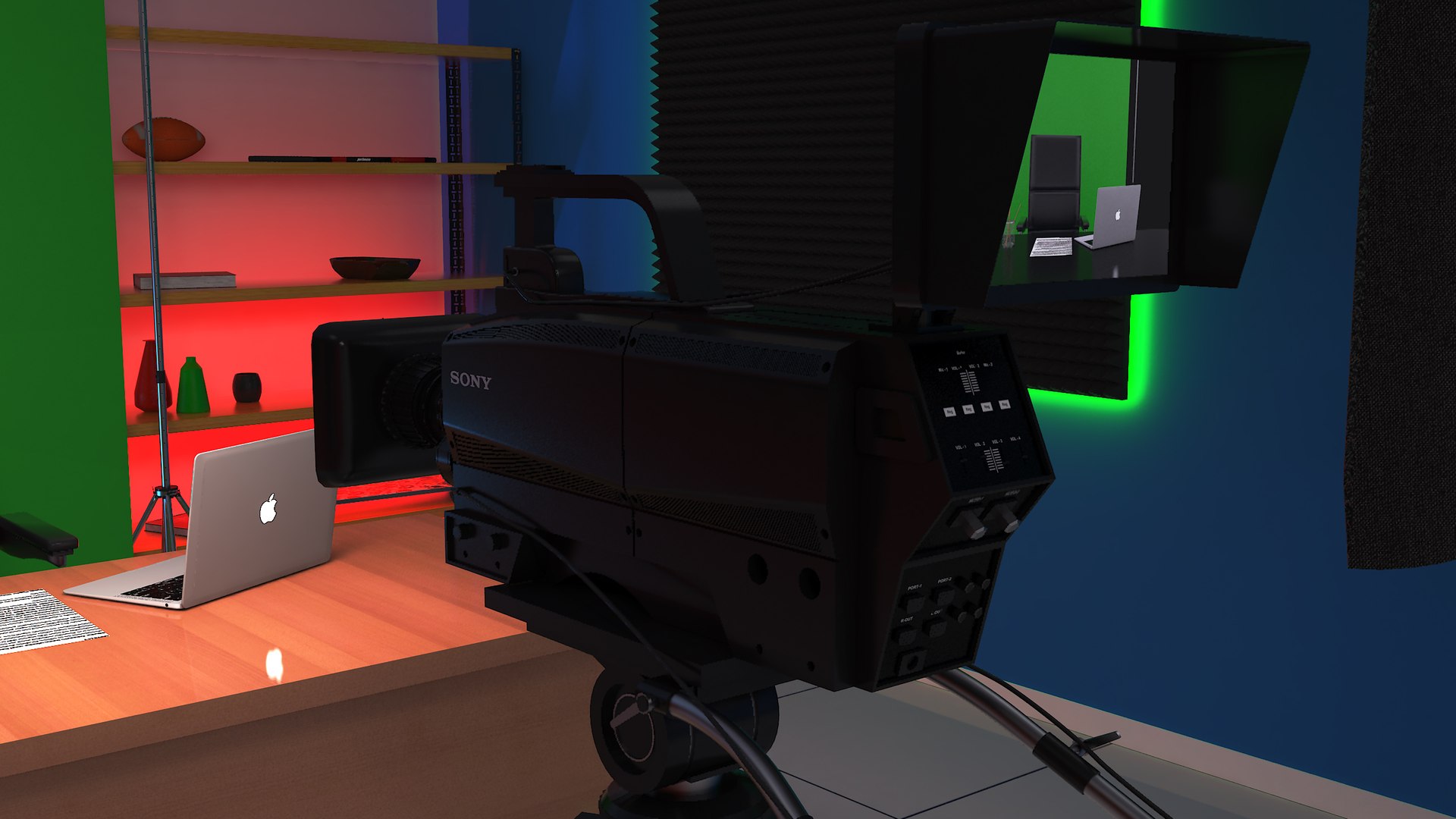 Youtuber Room Model - TurboSquid 2122969