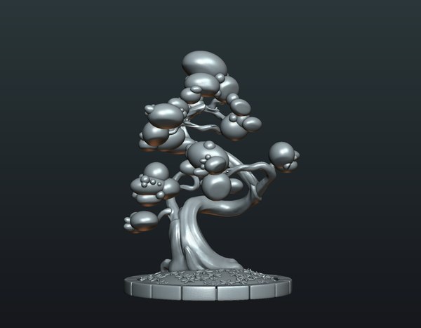 3D model print ready tree foliage - TurboSquid 1403605