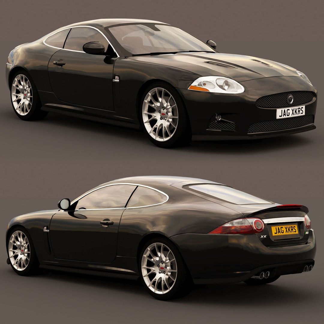 3d Jaguar Xk Rs 2010 Model Turbosquid 2044224