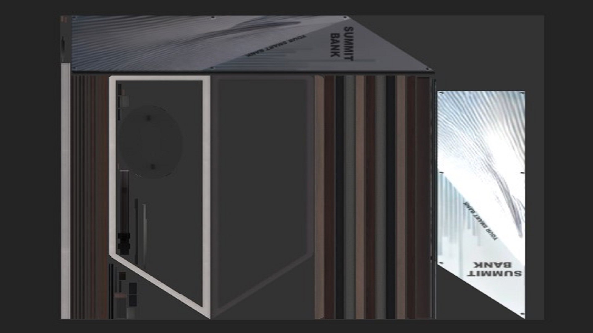 3D Privacy Screen - TurboSquid 2367256