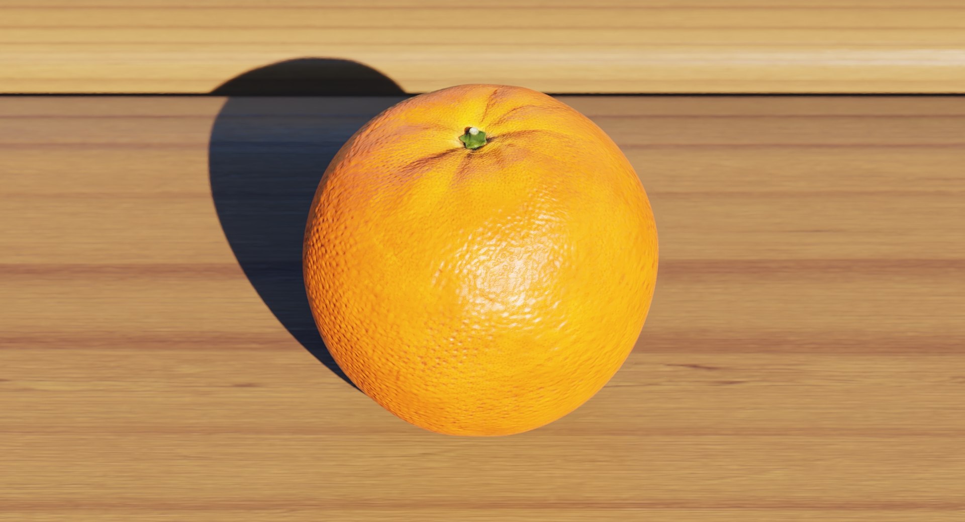 3D Model Orange Realistic Pbr - TurboSquid 1419262
