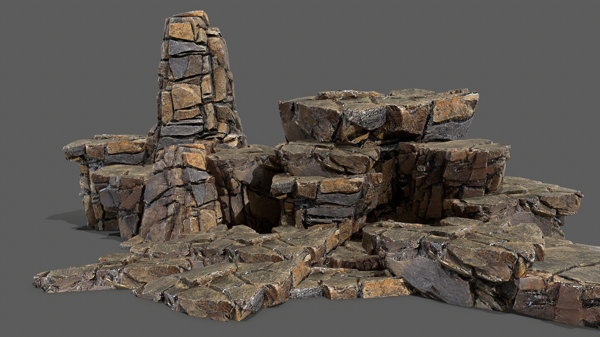 3D Rocks - TurboSquid 2185938