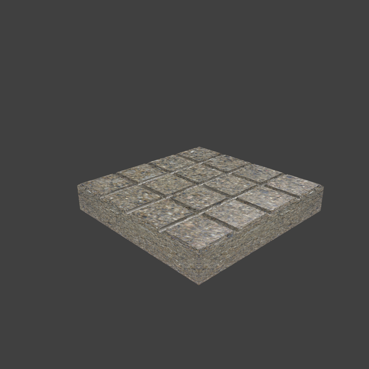 pavement tile 3d model