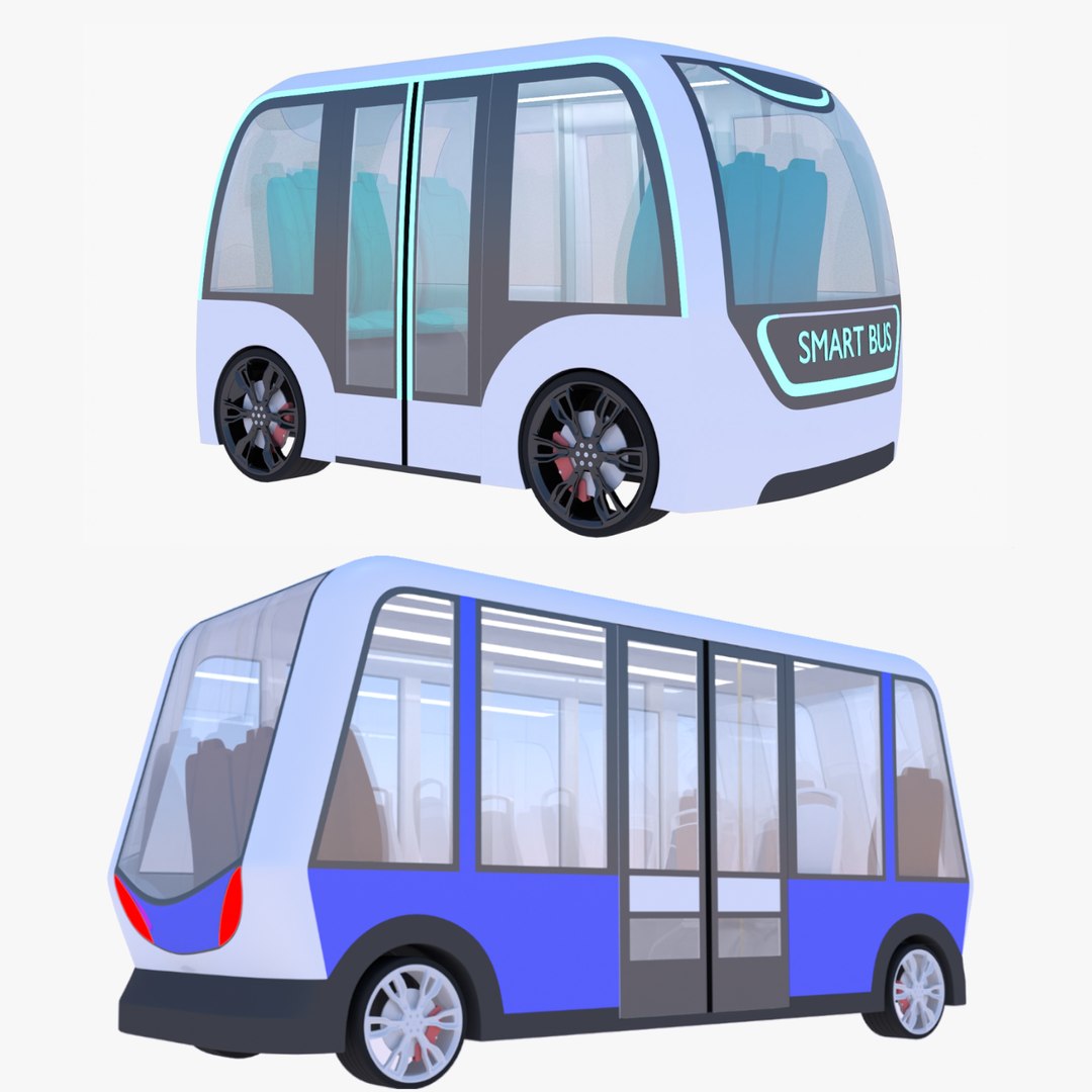 3D Model Shuttle Minibuses Collection 2024 - TurboSquid 2197122