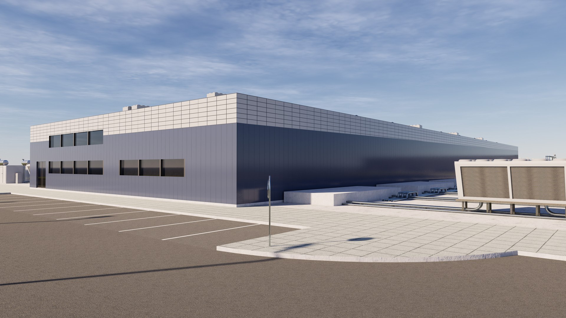 3D Data Center Area Model - TurboSquid 2294977