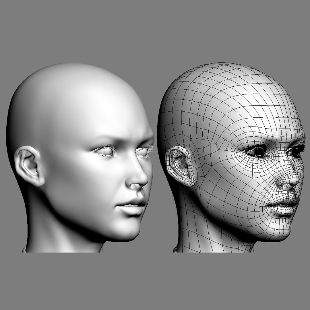 3ds Max Brianna Basic Woman