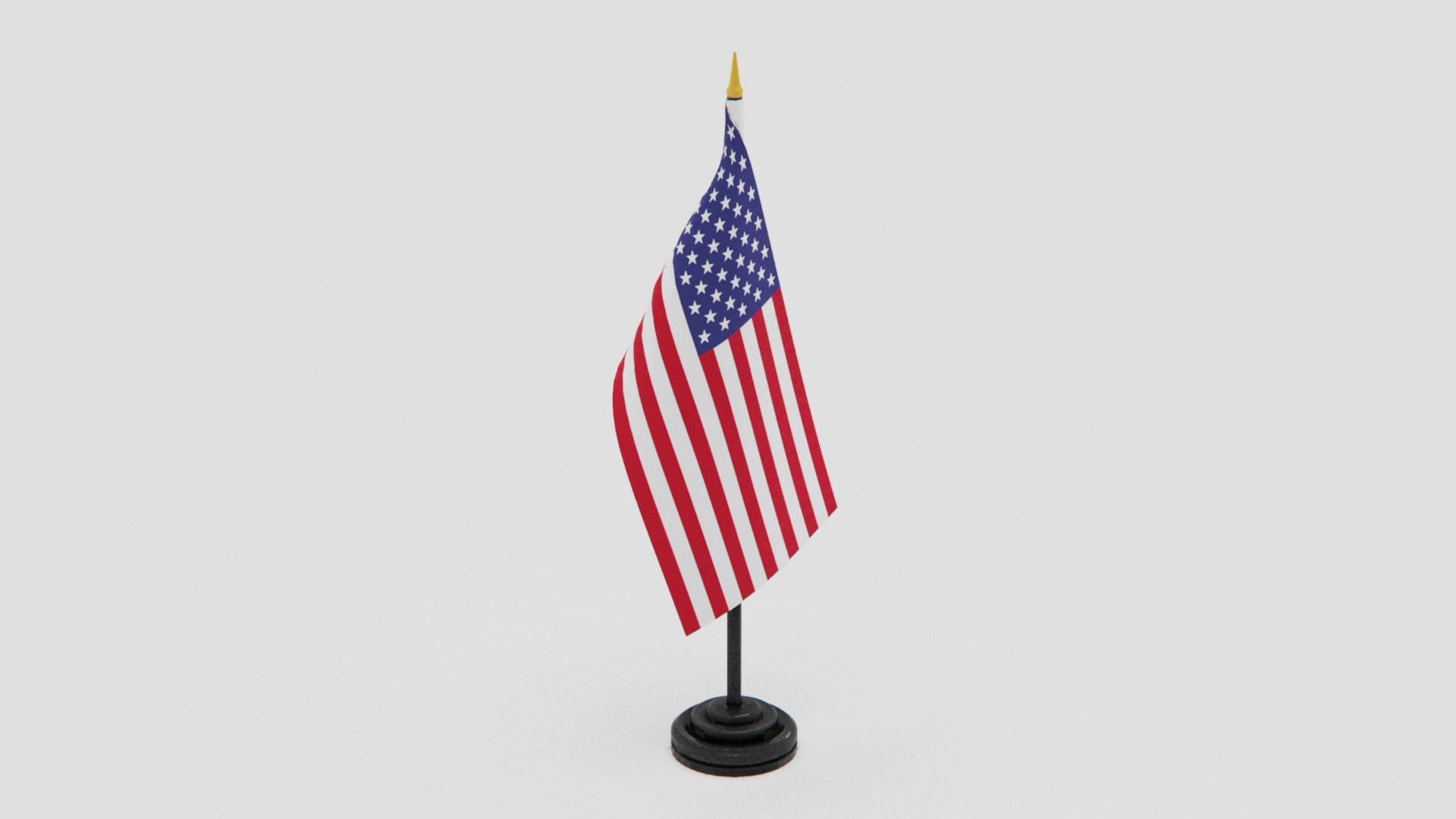 3D US Desk Flag - TurboSquid 1983096