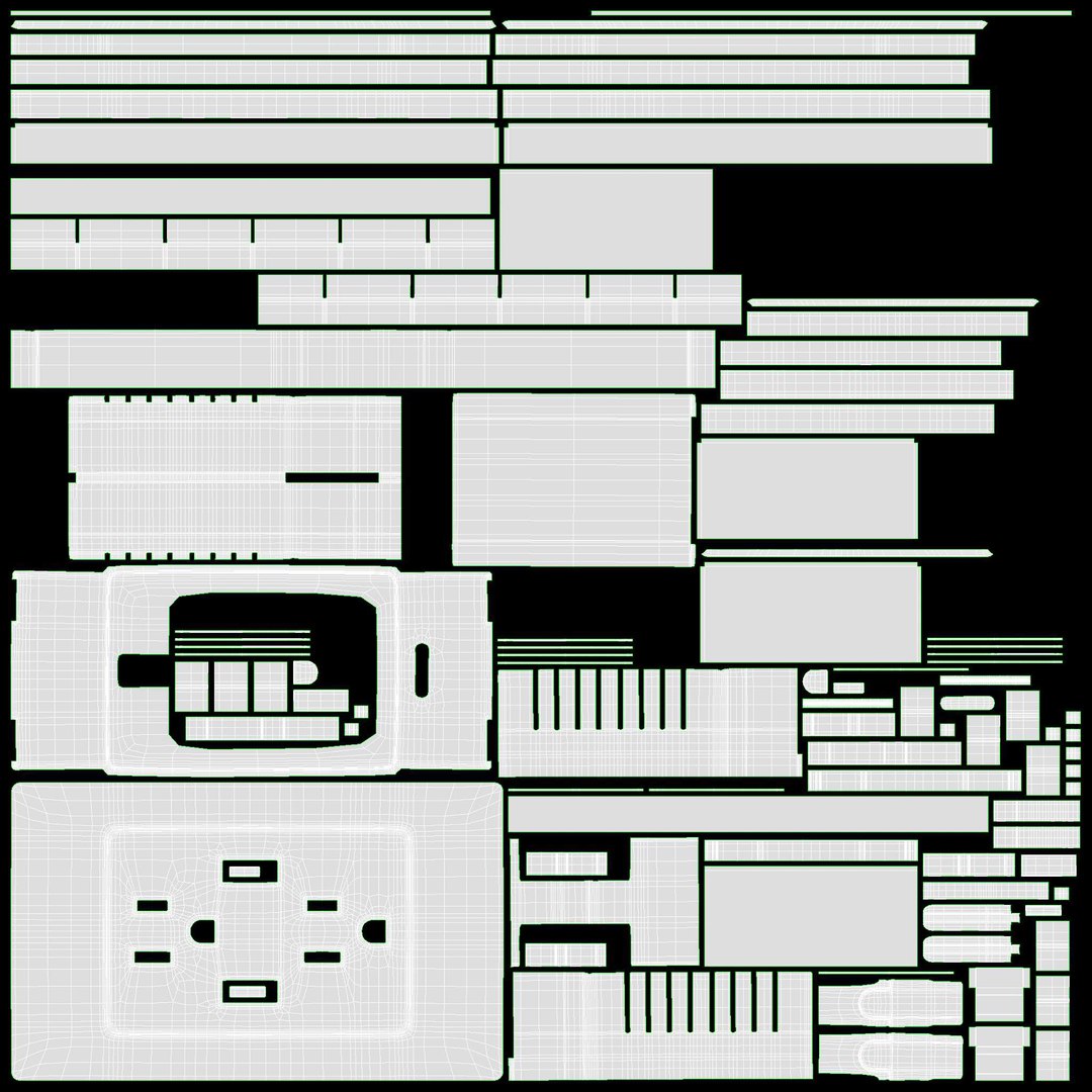 Double Outlet With USB Ports US 3D Model - TurboSquid 1809205