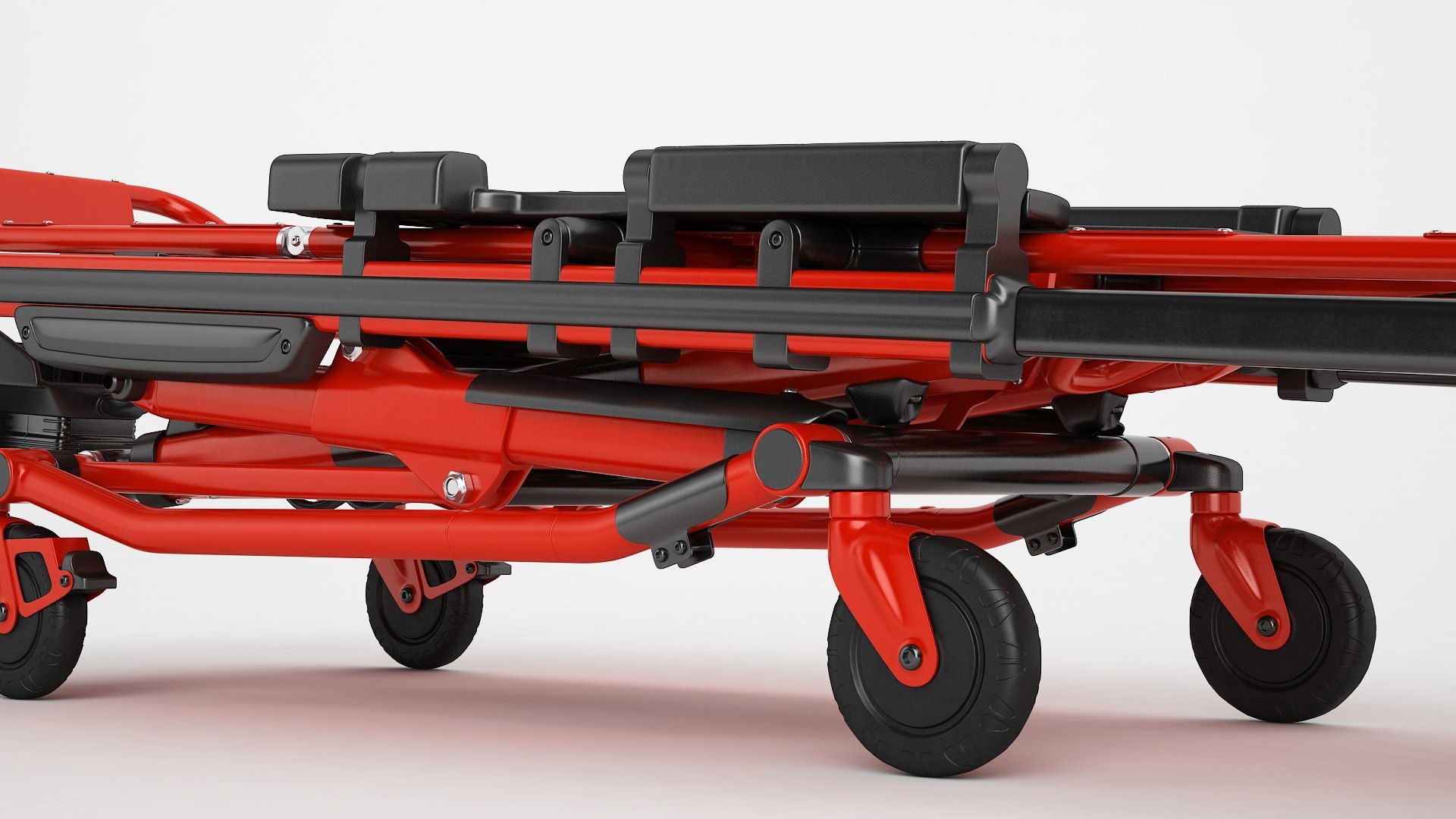 Powered Ambulance Trolley 09 3D Model - TurboSquid 2001293