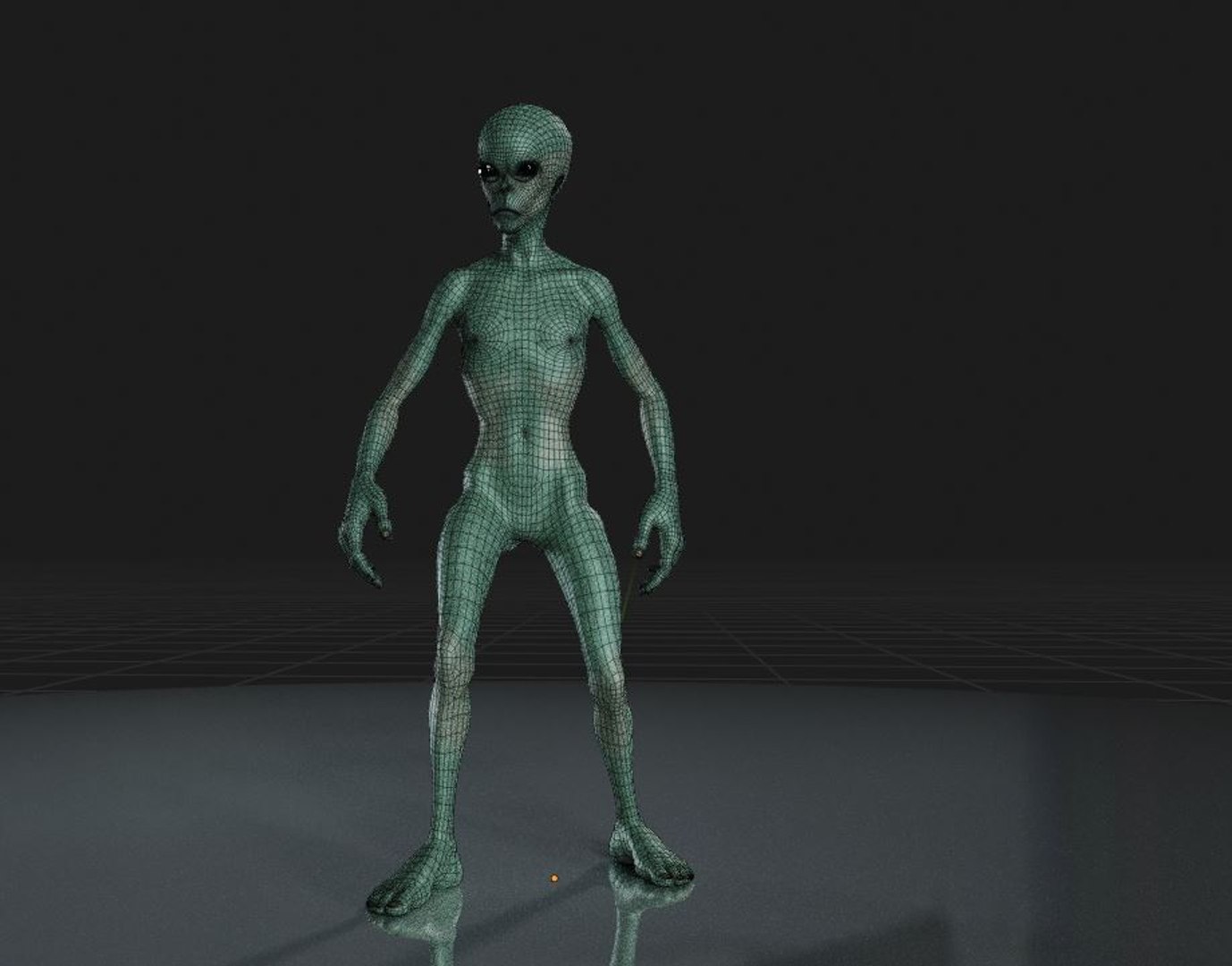 Realistic Alien 3D - TurboSquid 2066793