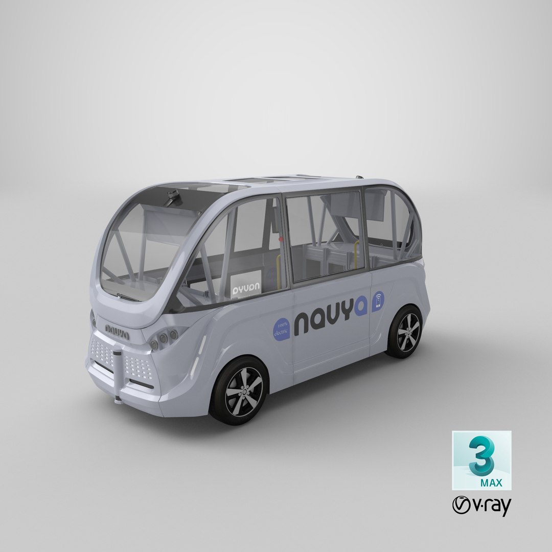 3D Navya Bus - TurboSquid 1261821