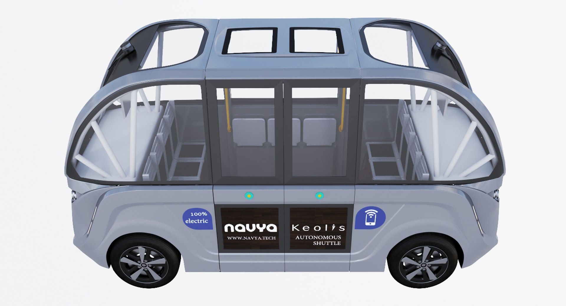 3D Navya Bus - TurboSquid 1261821