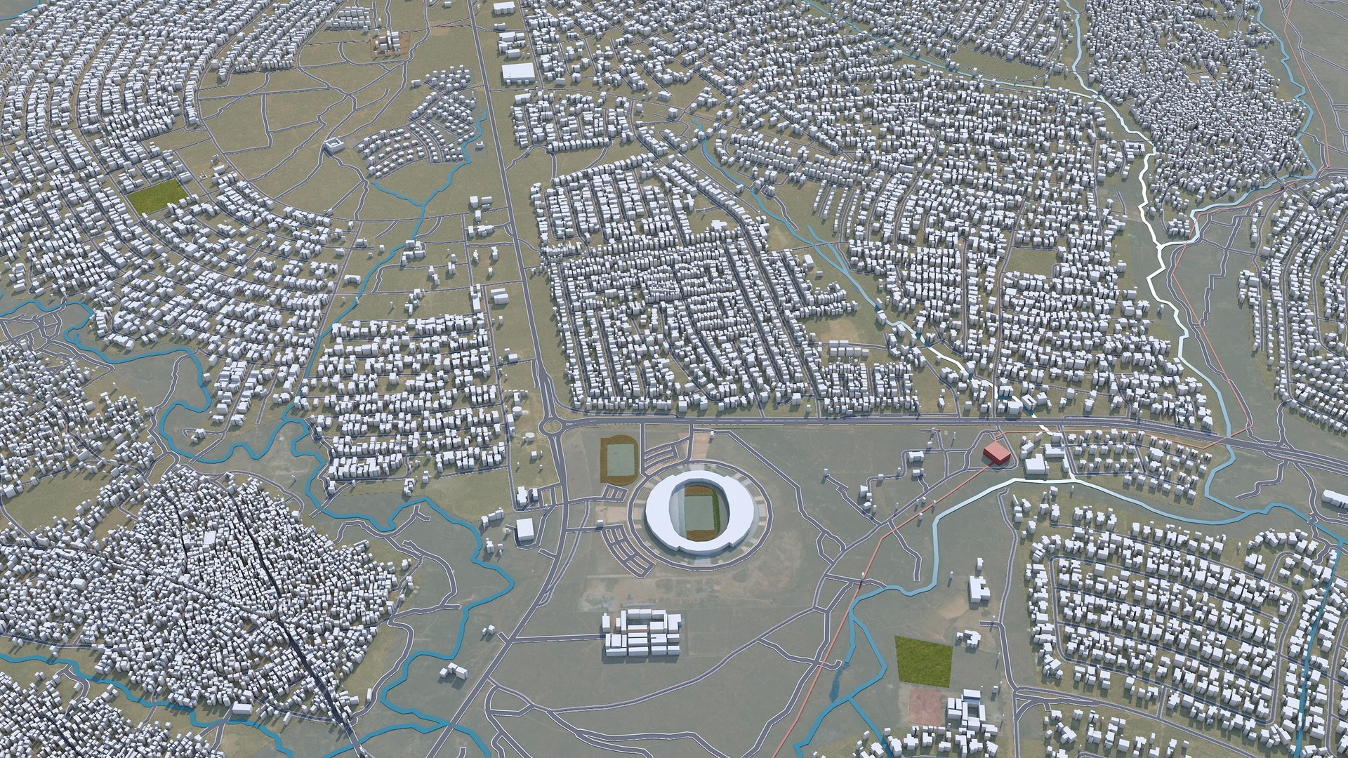 3D Model Lilongwe Malawi - TurboSquid 2100488