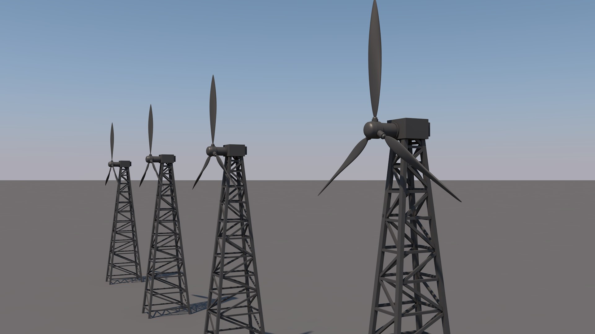 3D Wind Energy Model - TurboSquid 1569407