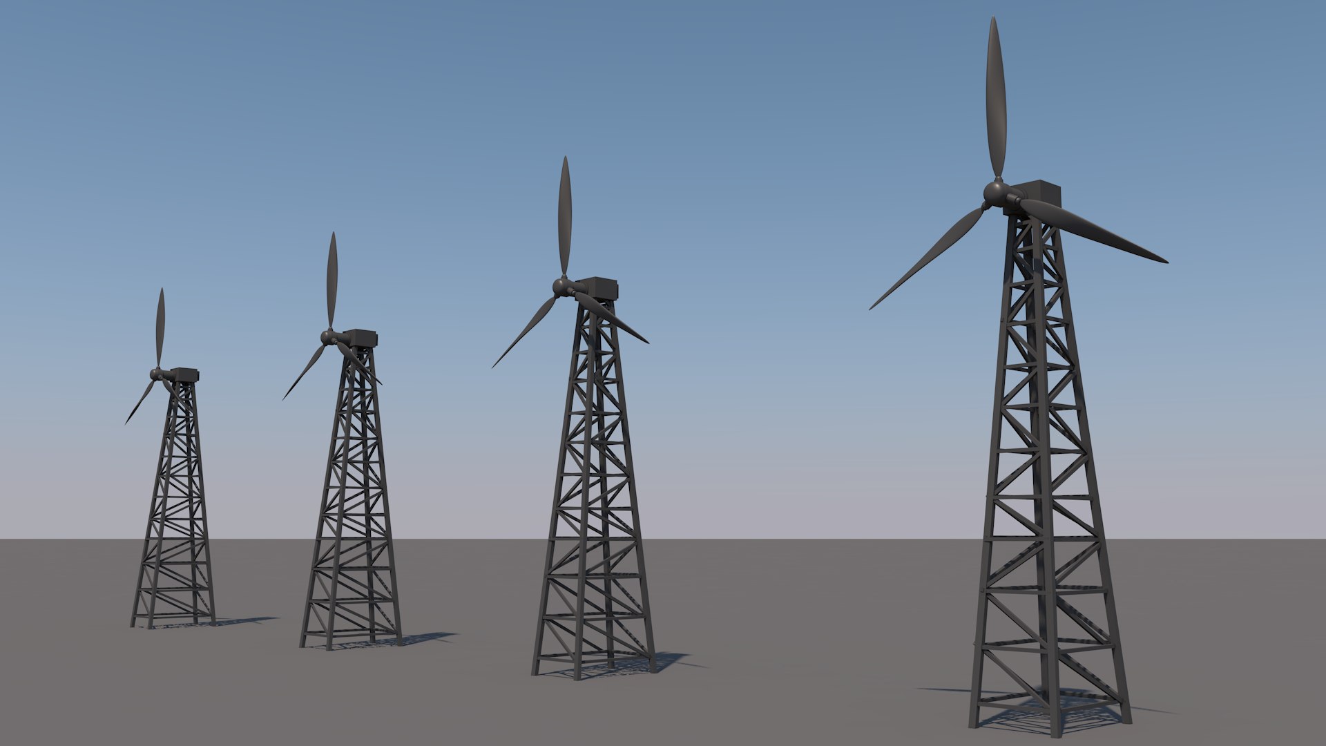 3D Wind Energy Model - TurboSquid 1569407