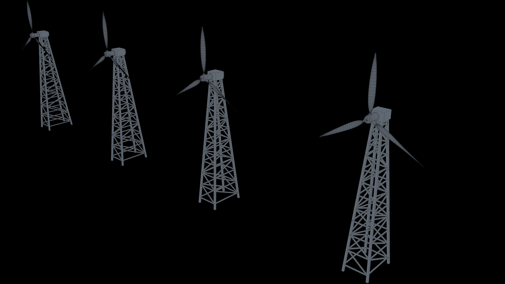 3D Wind Energy Model - TurboSquid 1569407