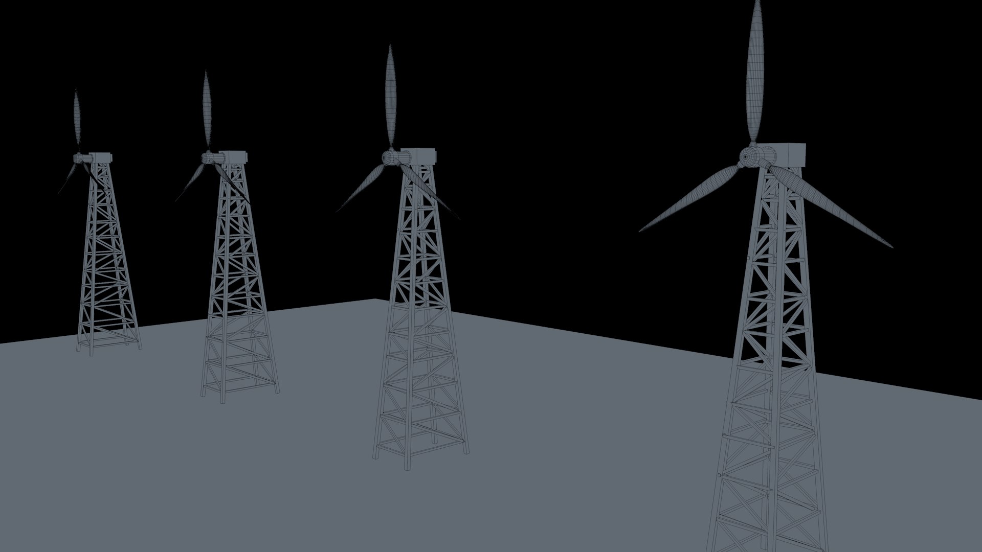 3D Wind Energy Model - TurboSquid 1569407