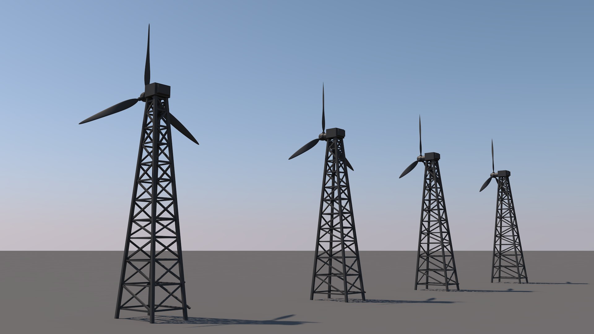 3D Wind Energy Model - TurboSquid 1569407