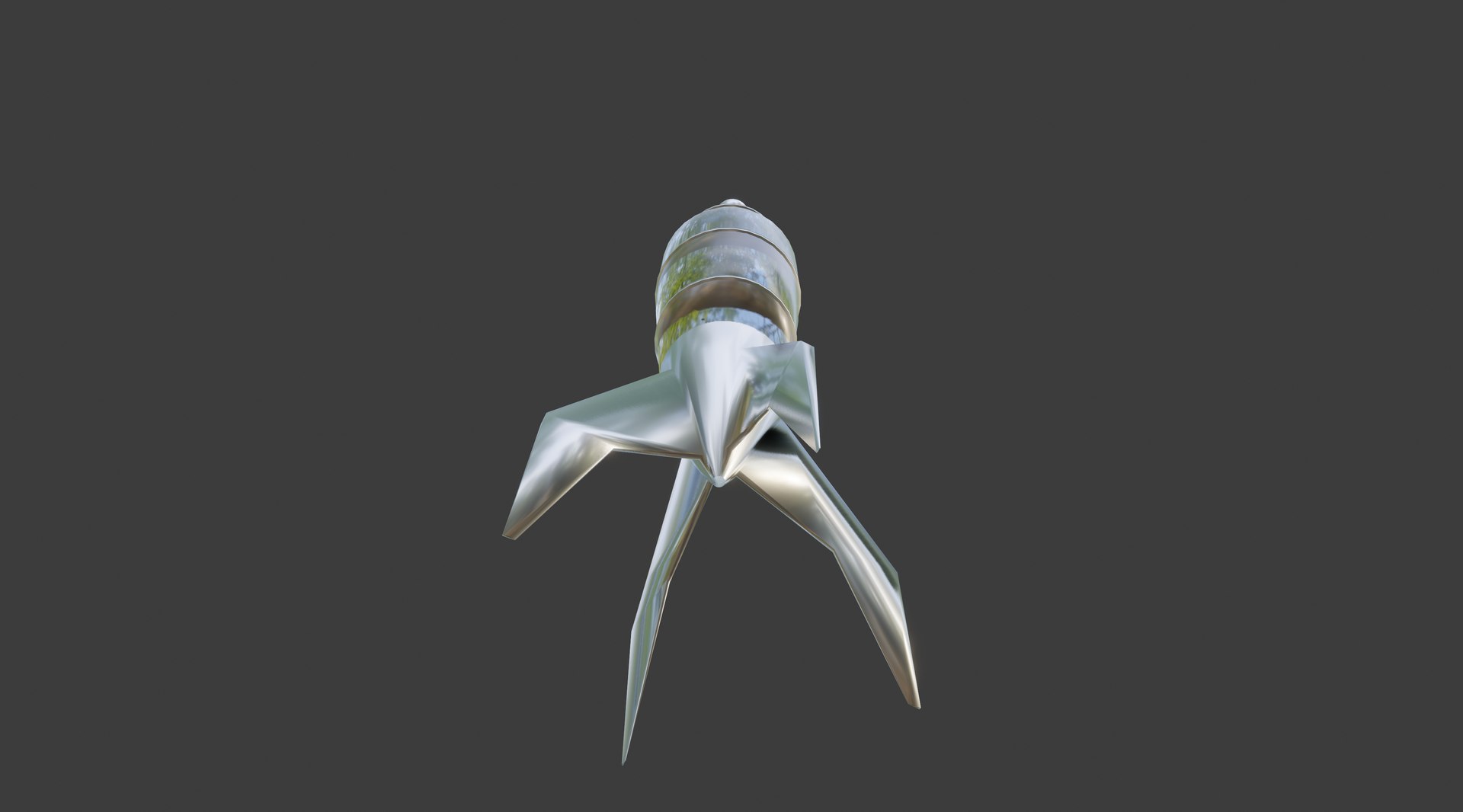 3D Model Rocket Ship - TurboSquid 1716152