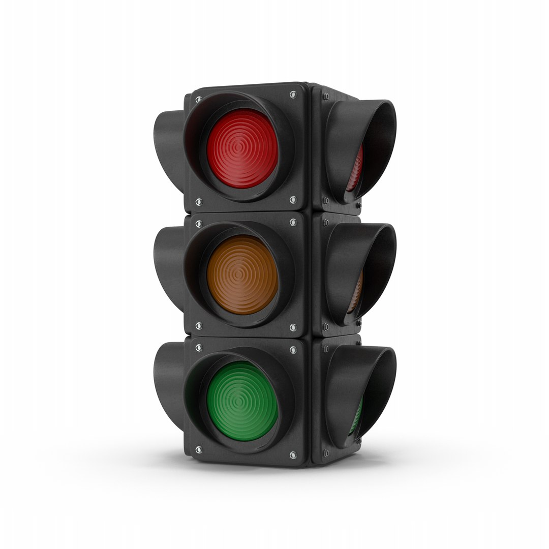 Traffic Lights 3D Model - TurboSquid 2305287