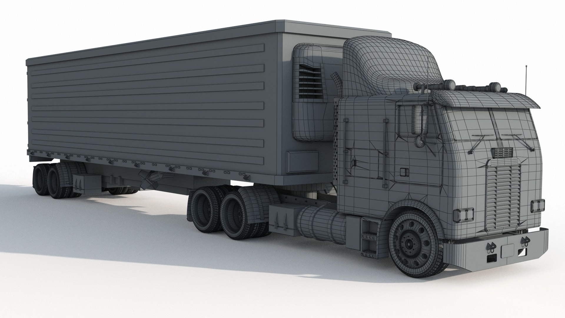 Freightliner FLT 8664 3D Model - TurboSquid 1901355