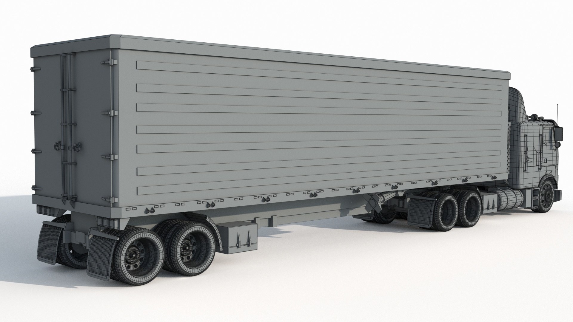 Freightliner FLT 8664 3D Model - TurboSquid 1901355