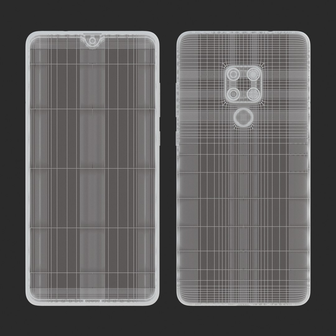 Huawei 2 Mate 3D Model - TurboSquid 1345718