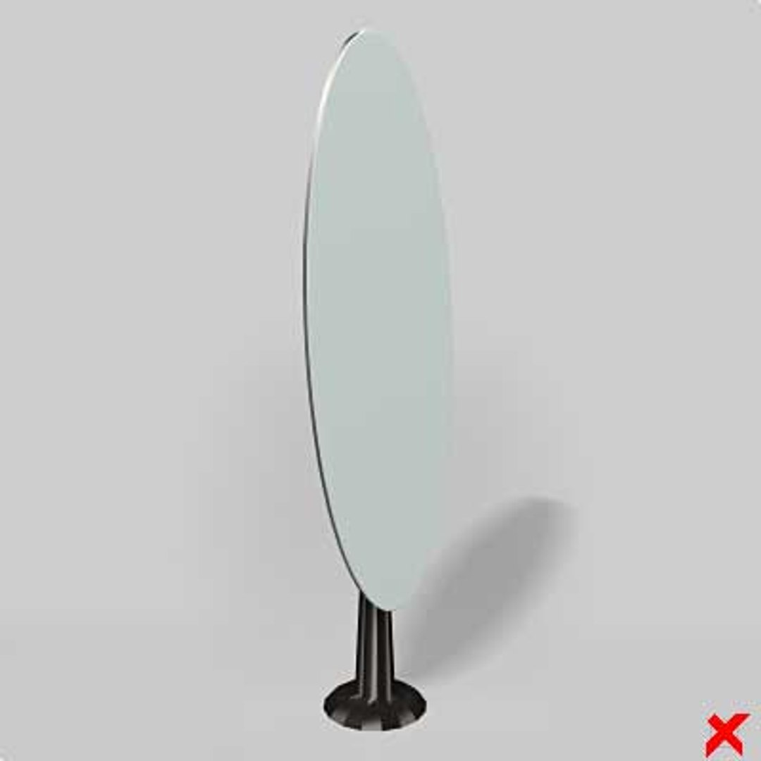 Free Mirror Furniture 3d Model