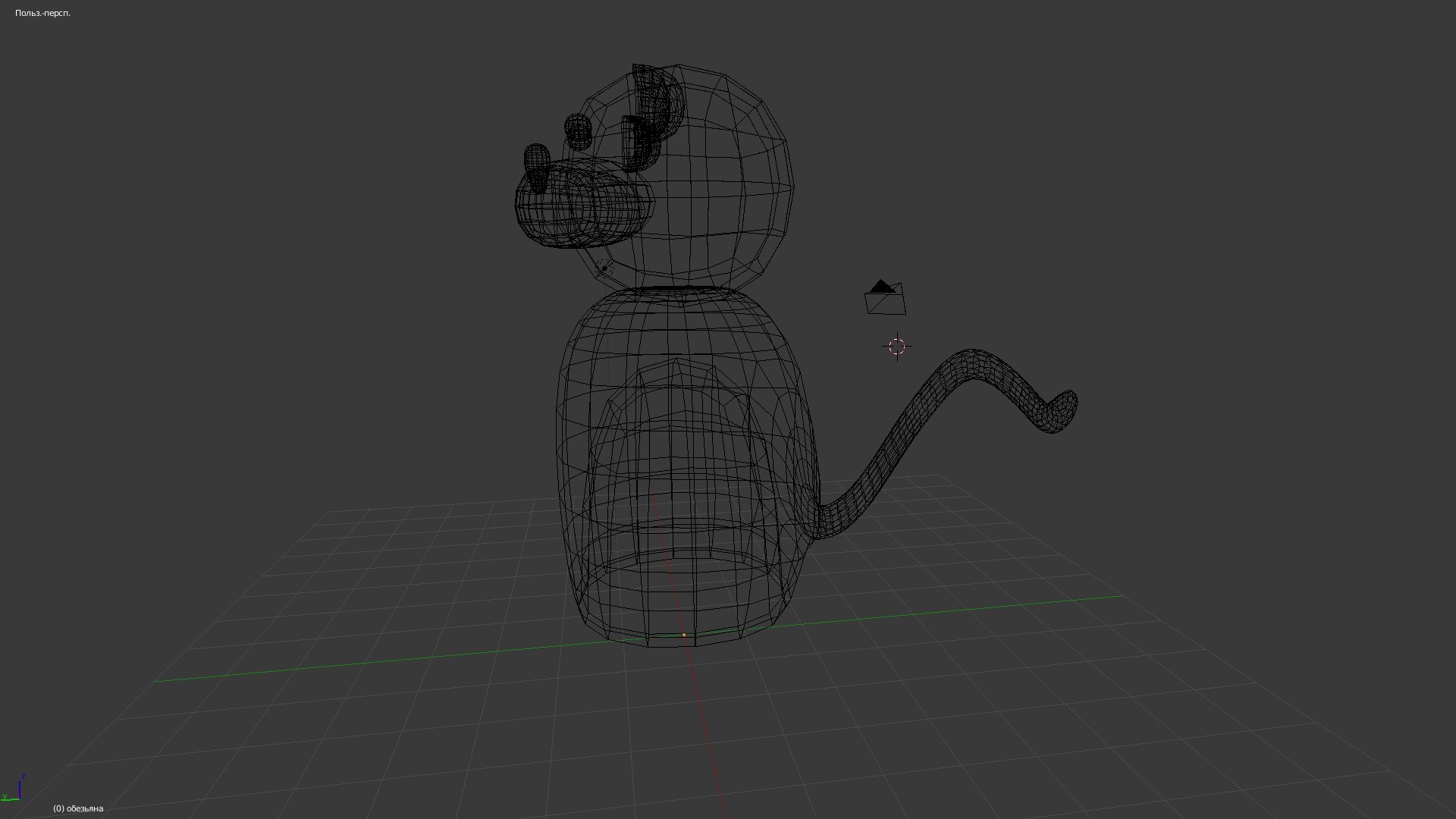 Monkey Chip Model - TurboSquid 2227148