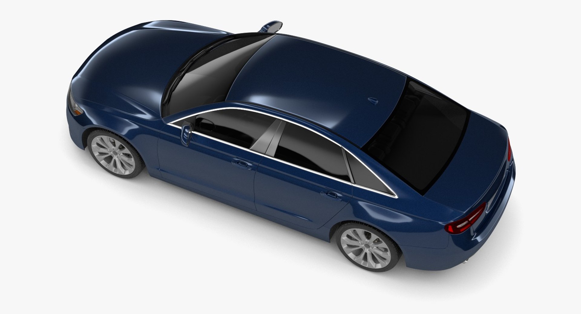 Generic Sedan 1 3d Model