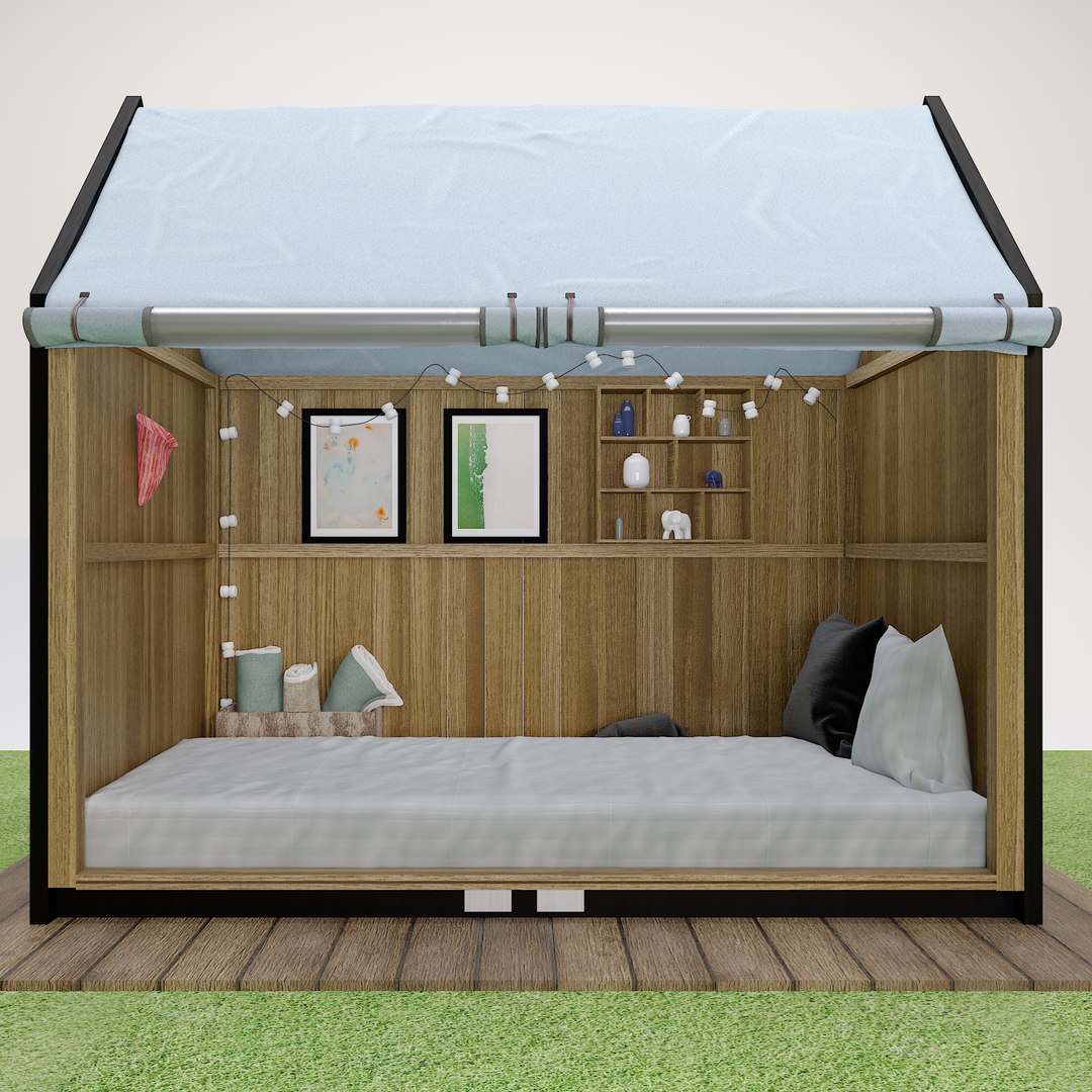 3D Garden Shade Model - TurboSquid 1837672