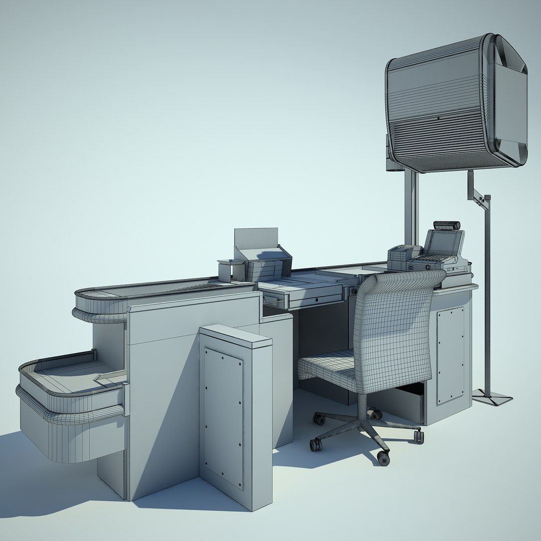 3d Counter Cash Shop